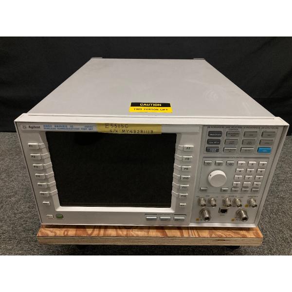 ● 製品名 ワイヤレスコミュニケーションテストセット●メーカー Agilent ● 型番 E5515C