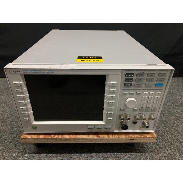 ● 製品名 ワイヤレスコミュニケーションテストセット●メーカー Agilent ● 型番 E5515C ● 商品状態「ジャンク」 DDC Board Fail、他の動作確認不可、現状販売