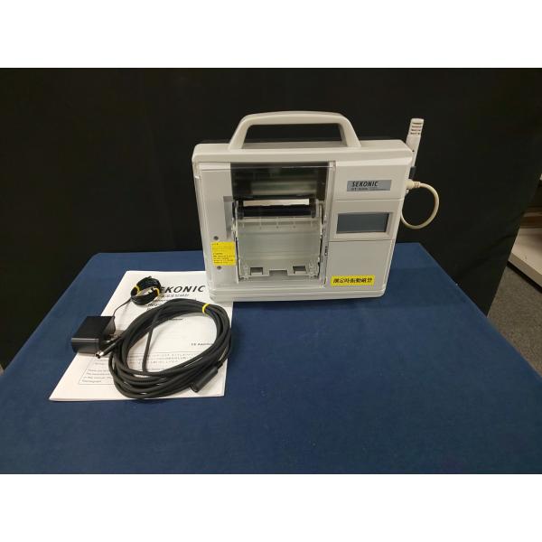 ● 製品名  電子式温湿度記録計●メーカー   SEKONIC（セコニック）● 型番  ST-50A● 商品状態「ジャンク」筐体前側操作ボタン扉付近にひび割れ、他の動作確認不可、現状販売● 付属品：本体、温湿度センサ、取扱説明書、ACアダプ...