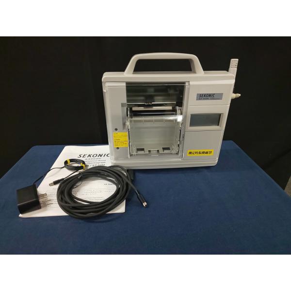 ● 製品名  電子式温湿度記録計●メーカー   SEKONIC（セコニック）● 型番  ST-50A● 商品状態「ジャンク」 ペンが左右移動後に動かなくなりエラー表示202、他の動作確認不可、現状販売● 付属品：本体、温湿度センサ、取扱説明...