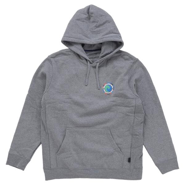 Patagoniaよりフーディの入荷です。地球をモチーフにしたロゴを左胸に施し、裏起毛素材でほどよい伸縮性を加えたシンプルなフーディ。