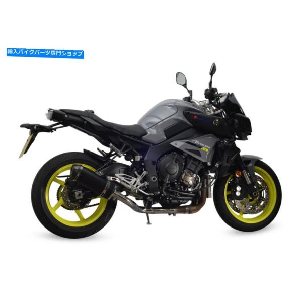 サイレンサー ヤマハMT-10 DECAT EXATAS SP DIABOLUS SATIN BLACK OVAL XLSカーボンアウトレット Yamaha MT-10 Decat Exhaust SP Diabolus Satin Bla...