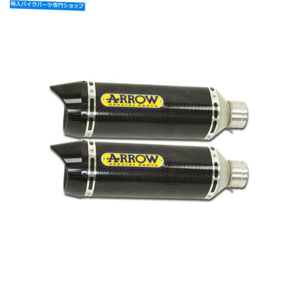 サイレンサー ヤマハYZF 1000 R1 2007> 2008サンダーカーボンカービー用矢印サイレンサー ARROW SILENCER FOR YAMAHA YZF 1000 R1 2007 > 2008 THUNDER CA...