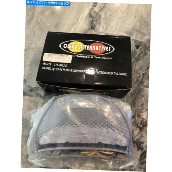 テールライト 透明なLED Taillight、Honda CBR600RR / 1000RR 2003-2005のためのターンシグナルインテグレーター Clear LED Taillight, Turn Signal Integrator...