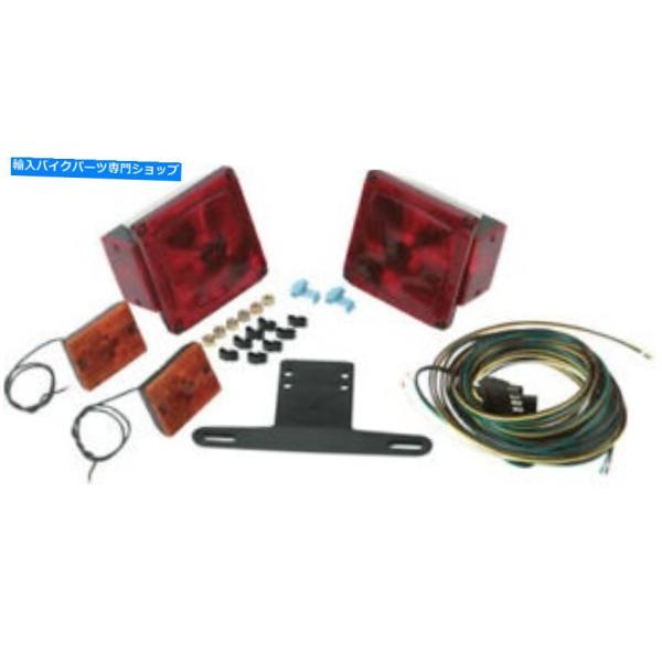 テールライト 80inのTaillightキットの下のウェスバー、Sidemarkersの部分＃2823285 2010-0633 Wesbar Under 80in Taillight Kit W/ Sidemarkers Part # ...