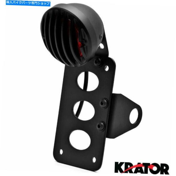 テールライト ホンダReflex Sport 250のための新しいブラックアクスルマウントのTaillight水平垂直 NEW Black Axle Mount Taillight Horizontal Vertical For Honda...