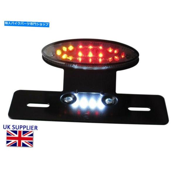 テールライト リアブレーキテールライト＆インジケータスポーツスターソフトダイナプロジェクトLED Rear Brake Tail Light &amp; Indicators for Harley Sportster Softail Dyn...