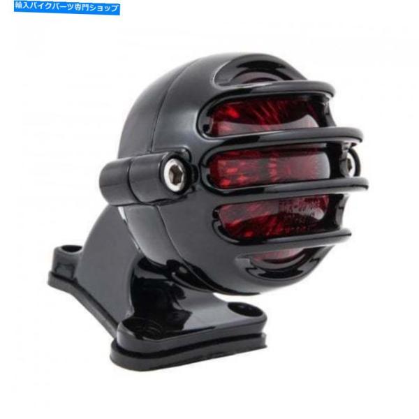 テールライト モーションLED講演者テールライトW /ベースブラックボバーハーレー勝利チョッパー Motone LED Lecter Tail Light W/ Base Black Bobber Harley Triumph Brake ...