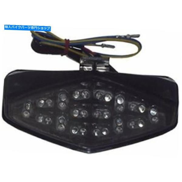 テールライト DMP 905-3519D PowerGridの統合LEDテールライトスモークホンダCB1000R（11-14） DMP 905-3519D Powergrid Integrated LED Tail Light Smoked...