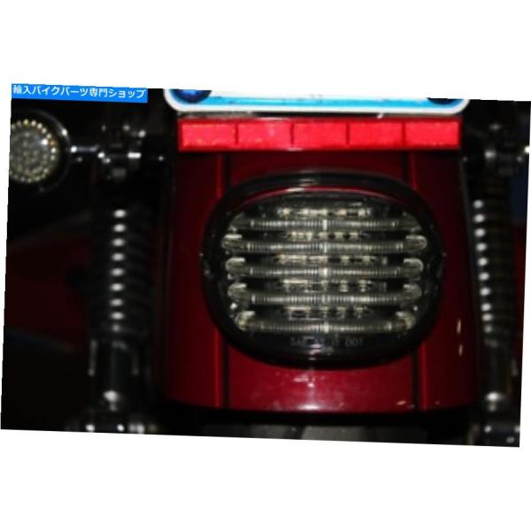 テールライト カスタムダイナミクスPB-TL-LP-SプローブLEDロープロファイルタレライトスモーク Custom Dynamics PB-TL-LP-S ProBEAM LED Low-Profile Taillight Smoke