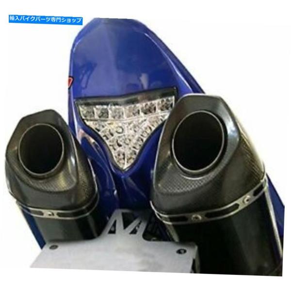 テールライト DMP 905-6709 PowerGridの統合LEDテールライトクリアヤマハYZFR1（04-06） DMP 905-6709 Powergrid Integrated LED Tail Light Clear Yamah...