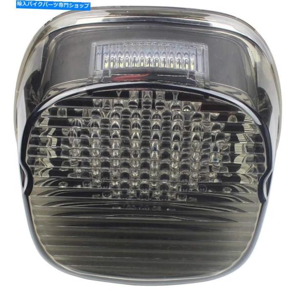 テールライト イーグルライトスモークストロビングLED Taillightブレーキハーレーソフトダイナスポーツスター Eagle Lights Smoked Strobing LED Taillight Brake Harley Softa...
