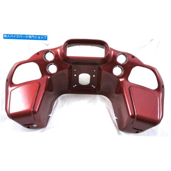 Inner Fairing Mutazu Fire Red Inner RoadグライドフロントフェアリングフィットハーレーロードグライドFLTR Mutazu Fire Red Inner Road Glide Front Fairing...