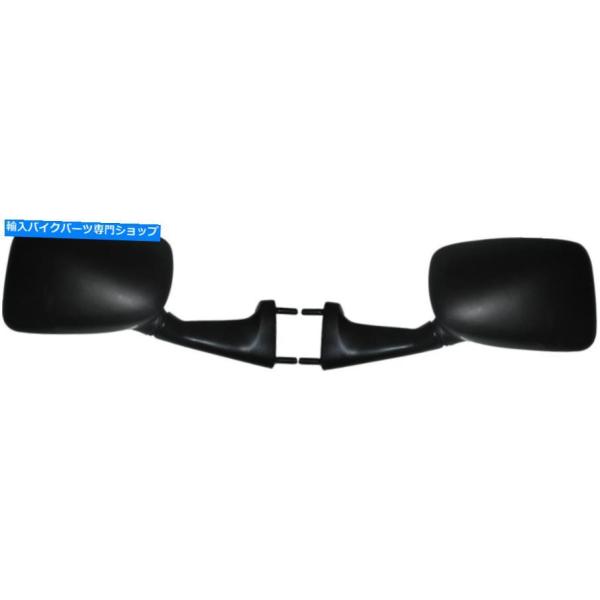 Mirror ミラーフェアリングブラックレッドle Left＆Right 40mmセンター（ペア） Mirrors Fairing Black Rectang le Left &amp; Right 40mm Centre (Pair)