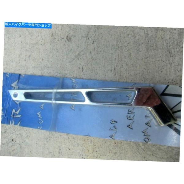 Mirror ハーレーのほとんどのモデル左サイドビレットクロームスロット7 "エアロマックによってミラーアーム HARLEY most models Left side Billet chrome slotted 7" mirror arm...