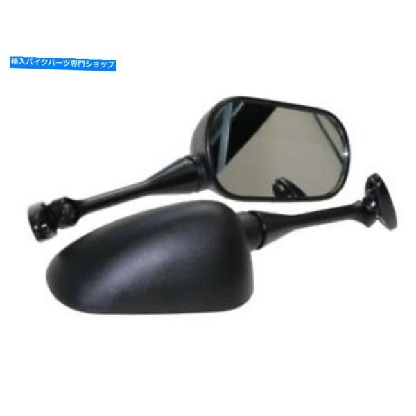 Mirror Spiegel-Set Honda CBR 600 RR PC37 PC40 03-09 Mit E-Nummer Schwarz Spiegel-Set Honda CBR 600 RR PC37 PC40 03-09 mi...