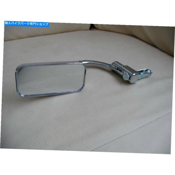 Mirror 新しい7/8 "ハンドルバーエンドミラー長方形ユニバーサルBSA TRIUMPH AJSアリエルノートン new 7/8" HANDLEBAR END MIRROR rectangular universal BSA TRIU...