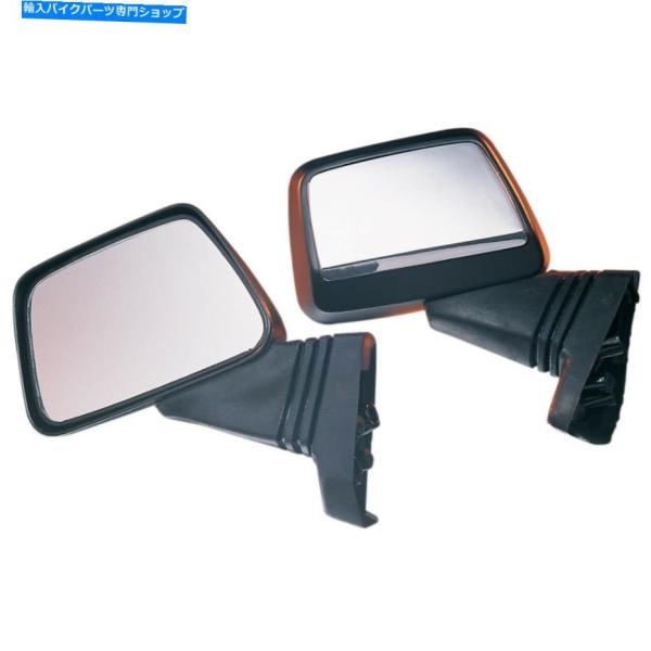 Mirror エミゴブラックライトミラー20-87051ホンダGL 1200 iゴールドウィング州ストップUS 1984-87 Emgo Black Right Mirror 20-87051 Honda GL 1200 I Goldwin...