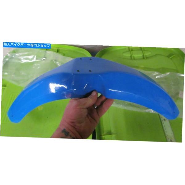 Front Fender Rickman Zundapp NOS 125 MX＆6日250ブルーフロントフェンダーP / N R008 05 05 1311 Rickman Zundapp NOS 125 MX &amp; Six Day ...