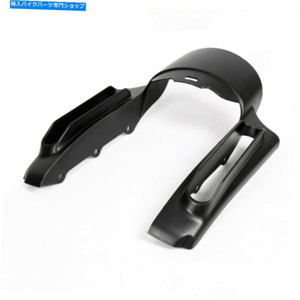 Rear Fender 2014-2020ハーリーツーリングモデルのための黒いCVOスタイルのリアフェンダーXIAの拡張 Black CVO Style Rear Fender Fascia Extention For 2014-2020 ...