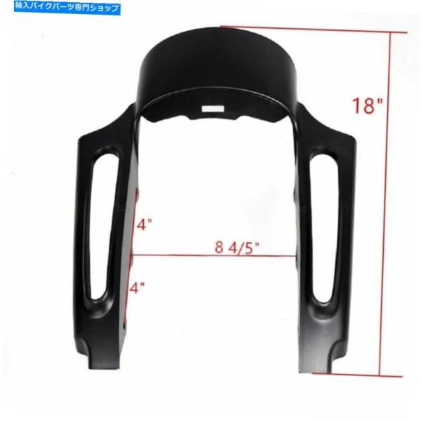 Rear Fender CVOスタイルハーレーリアフェンダーの伸びXasicia for 09-13 Touring Flh Bagger Cvo Style Harley Rear Fender Extention Fascia For ...