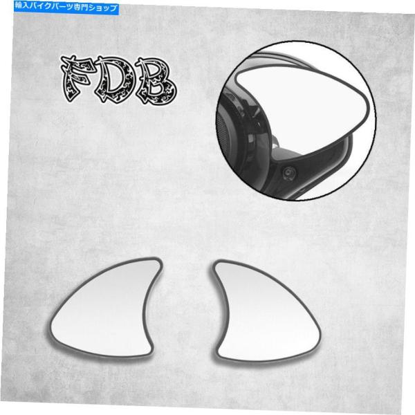 Mirror FIT H-D 2014-19ツーリングモブラブラック陽極酸化フェアリングマウントミラーアセンブリセット Fit H-D 2014-19 Touring Mobula Black Anodized Fairing Mount ...