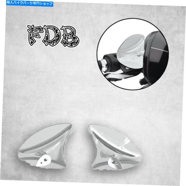 Mirror FIT H-D 1996-13ツーリングトリケブロムクロームフェアリングマウントミラーアセンブリセット Fit H-D 1996-13 Touring Trike Mobula Chrome Fairing Mount Mir...