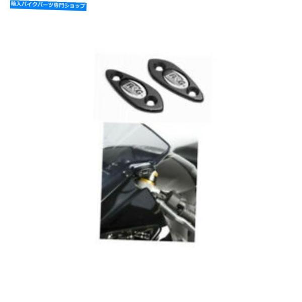 Mirror キャッシュホールバックミラーR＆GレーシングブラックヤマハYZF-R6 Caches Hole Rearview Mirror R&amp;G RACING Black Yamaha YZF-R6