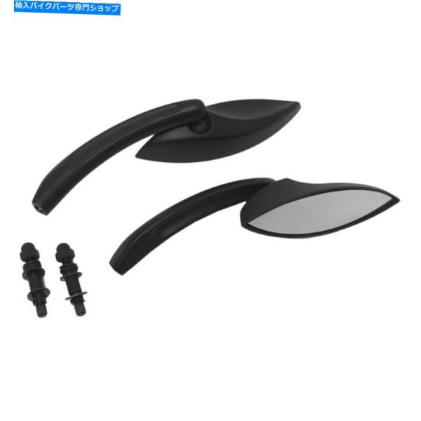 Mirror HardDrive - 18-223 - カスタム視度ミラー、ブラック HardDrive - 18-223 - Custom Eliptical Mirrors, Black