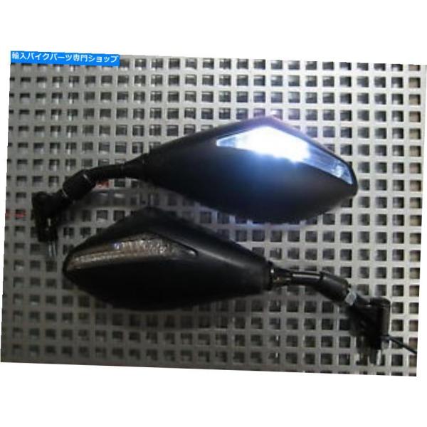 Mirror スズキGSX 1400 Spiegel Force Integrierts LED Tagfahrlicht Neu OVP Suzuki GSX 1400 SPIEGEL Force INTEGRIERTES LED TAG...