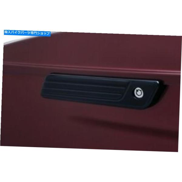 サイドバック クライャキンブラックトリラインサドルバッグヒンジカバー2014-2018ハーレーエレクトラグライド KURYAKYN BLACK TRI-LINE SADDLEBAG HINGE COVERS 2014-2018 HARLEY...