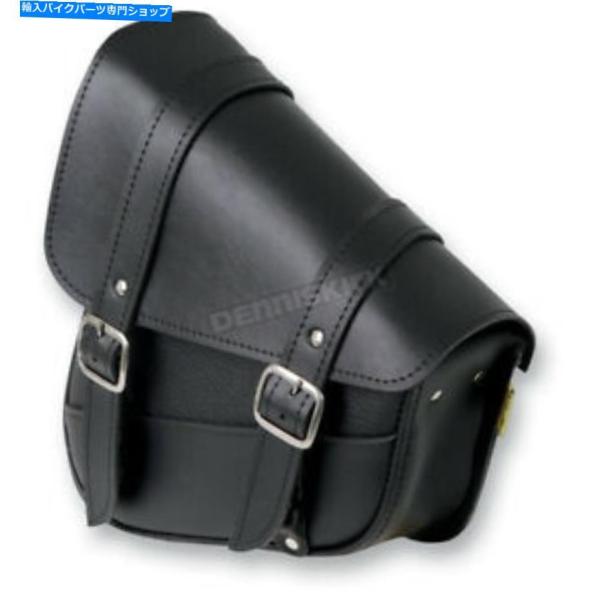 サイドバック Willie＆Max Black Trianged Swingarm SaddleBag W / Chrome Bockles - 59776-00 Willie &amp; Max Black Triangulated Sw...