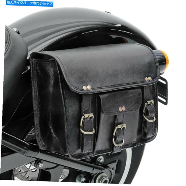 サイドバック オートバイSaddelbag SV2 Craftrideビンテージバッグ6 Lブラック Motorcycle saddelbag SV2 Craftride Vintage bag 6 l black