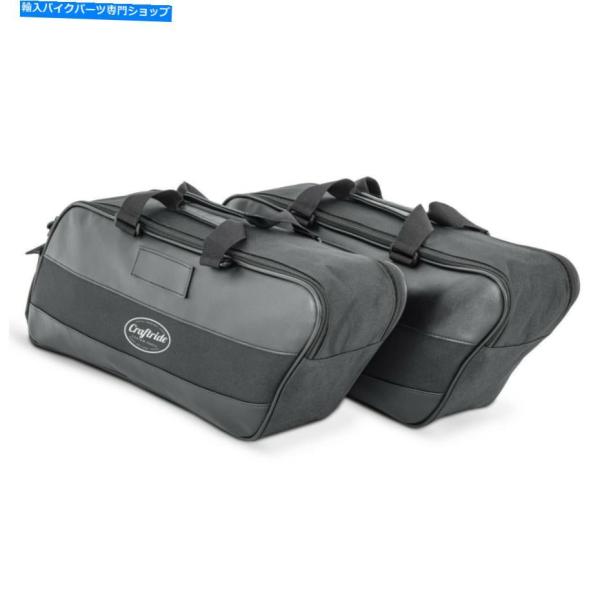 サイドバック ハーリー - ダビッドソンのためのハードサドルバッグ荷物ライナー94-20 CrafTride Hard Saddlebag Luggage Liners for Harley-Davidson Touring 94-20 C...