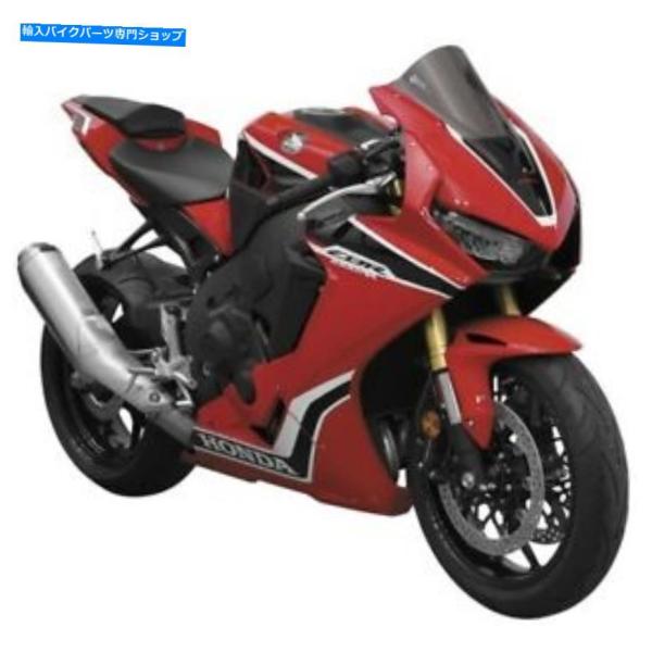 Windshield Loading... Zero Gravity Double Bubble Windscreen Smoke #16-427-02 for Honda CBR1000RR 17-19
