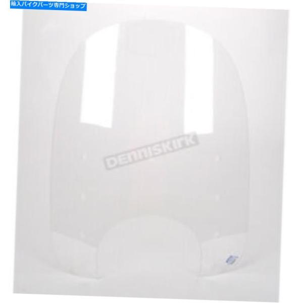 Windshield Repl Memphisスリム透明なフロントガラスプラスチックw / 7 In。ライトカットアウト - MEP4110 Repl Memphis Slims Clear Windshield Plastic w/7 i...