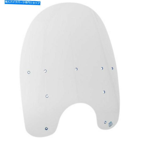 Windshield メンフィス色合い15代替品クレアクイックリリースWindshield Harley Dyna FXR XL Memphis Shades 15 Replacement Clear Quick Release Winds...