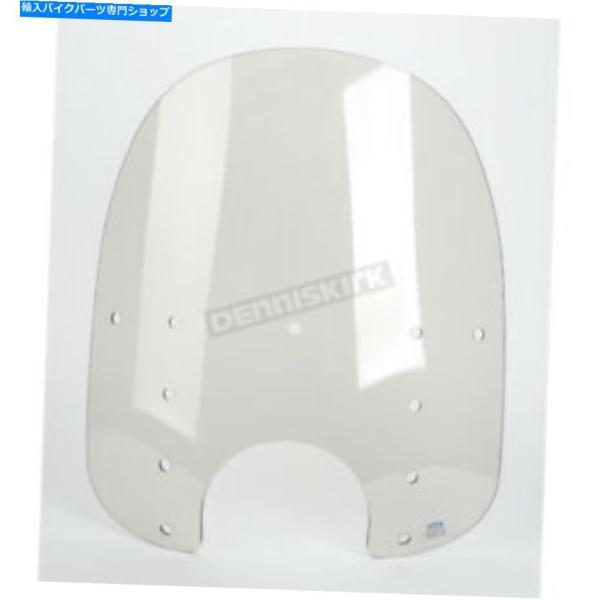 Windshield 答えメンフィス脂肪太陽風防ガラスプラスチック製のw / 7インチ。ライトカットアウト - MEP3419 Repl Memphis Fats Solar Windshield Plastic w/7 in. Light...
