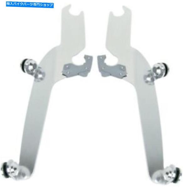 Windshield Memphis Shades Plates-専用キット/ SportShield MEK1821 Memphis Shades Plates-Only Kit for Changing Fats/Slim to Spo...