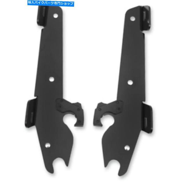 Windshield メンフィス色合いMEM8897 SportShieldプレートのみ、Black Roadliner / Stratoliner Memphis Shades MEM8897 Sportshield Plates Onl...