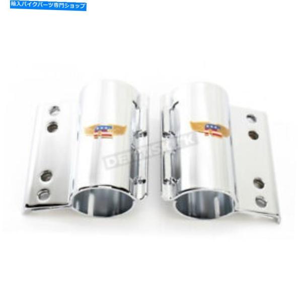 Windshield ナショナルサイクルクロームフロントガラスマウントキット - キットチャット National Cycle Chrome Windshield Mounting Kit - KIT-CHM