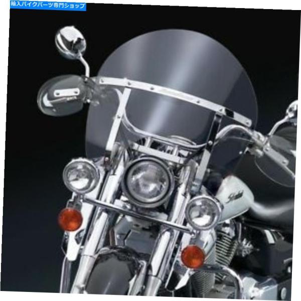 Windshield 国連サイクルスイッチブレードチョップキングリリースフロントガラスクリアN21407 National Cycle SwitchBlade Chopped Quick Release Windshield Clear N...