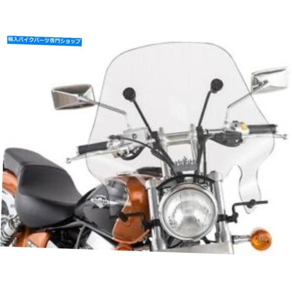 Windshield スリップストーマ調整可能SS-24V Hellfire Crusier Shield 18.5 " - Clear SS-24V-C SlipStreamer Adjustable SS-24V Hellfire Cr...