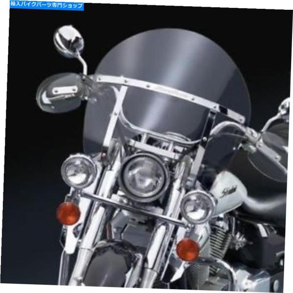 Windshield 国立サイクルスイッチブレードチョップキリーリリースフロントガラスクリアN21115 National Cycle SwitchBlade Chopped Quick Release Windshield Clear N...