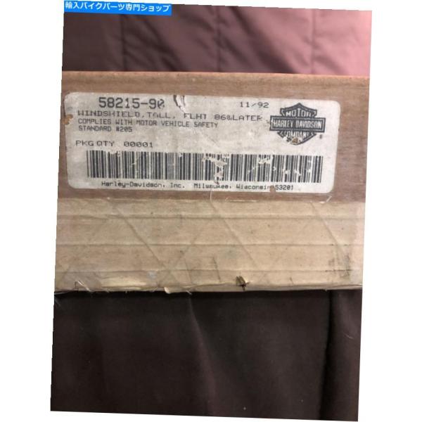 Windshield NOS純正ハーレーダビッドソンウインドシールド「背の高い」OEM 58215-90 Flht Robison HD NOS Genuine Harley Davidson Windshield “TALL” OEM 5...
