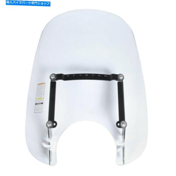 Windshield Harley-Davidson Iron 883 09-19 Spartanクイックリリースフロントガラス For Harley-Davidson Iron 883 09-19 Spartan Quick Releas...