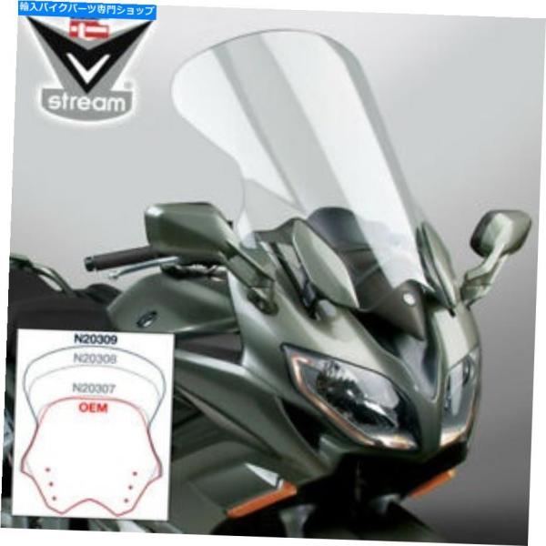 Windshield 街路クリアFMRのための国立サイクルN20309 VSTREAM WINDSCREENS National Cycle N20309 VStream Windscreens for Street Clear FMR H...