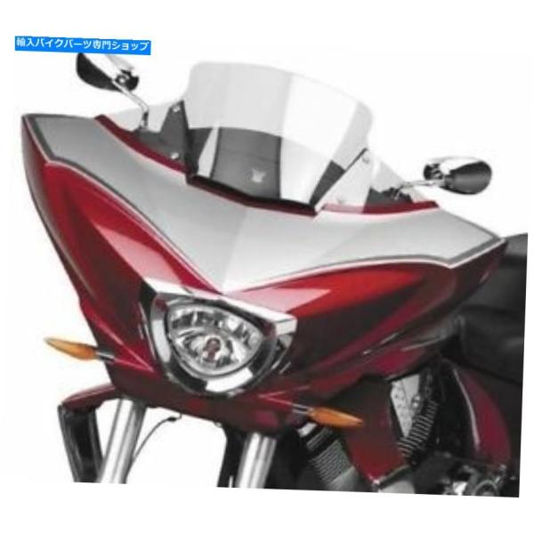 Windshield 国連サイクルクリア10.25in。勝利のための革命的なV-Stream Windscreen. National Cycle Clear 10.25in. The Revolutionary V-Stream Wind...