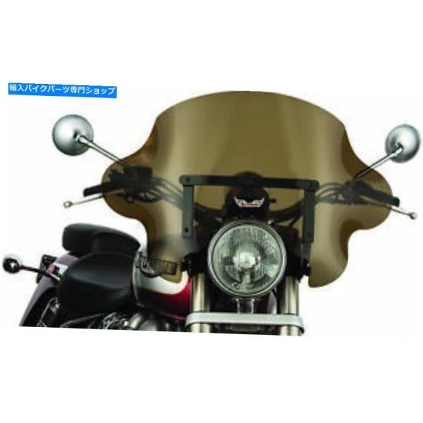 Windshield スリップストーマーSS-34-DSQB SS34 Phantom WindShield 13 "スモーク/ブラック SLIPSTREAMER SS-34-DSQB SS34 PHANTOM WINDSHIELD 13"...