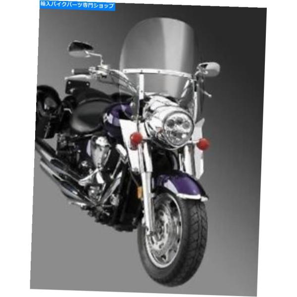 Windshield NORINAL CYCLE N21103スイッチブレード2アップスリーアップフロントガラス用HONDA VT750C / C2A / CD National Cycle N21103 Switchblade 2-up ...